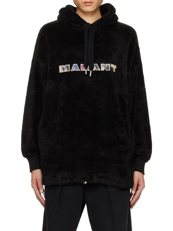 Isabel Marant Étoile Ulysse Logo Sweatshirt - Black