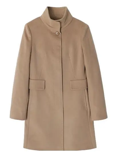 Max Mara Long-sleeved Coat - Nude