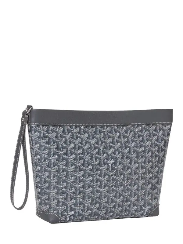Goyard Conti Clutch With Wristband - Gray
