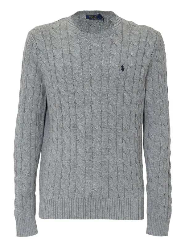 Polo Ralph Lauren Long-sleeved Knitwear - Gray