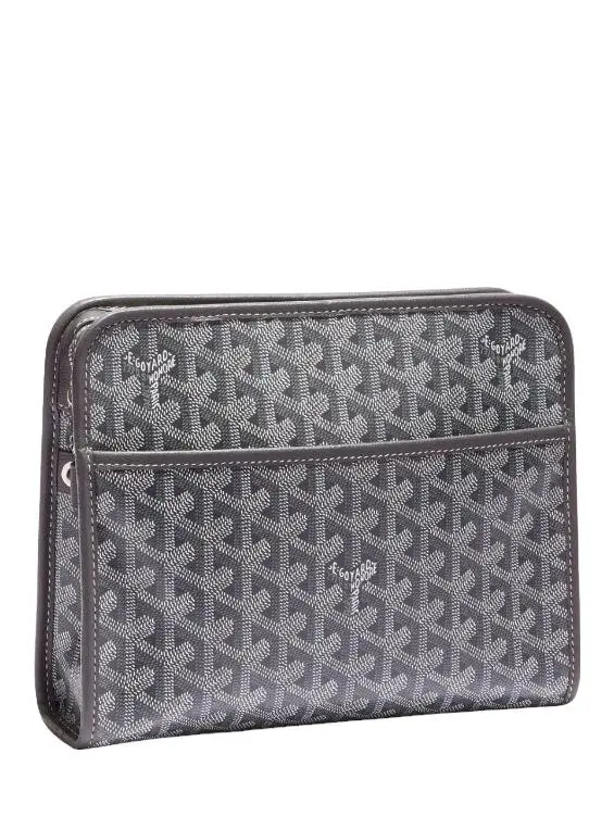 Goyard Jouvence Mm Wash Bag - Gray