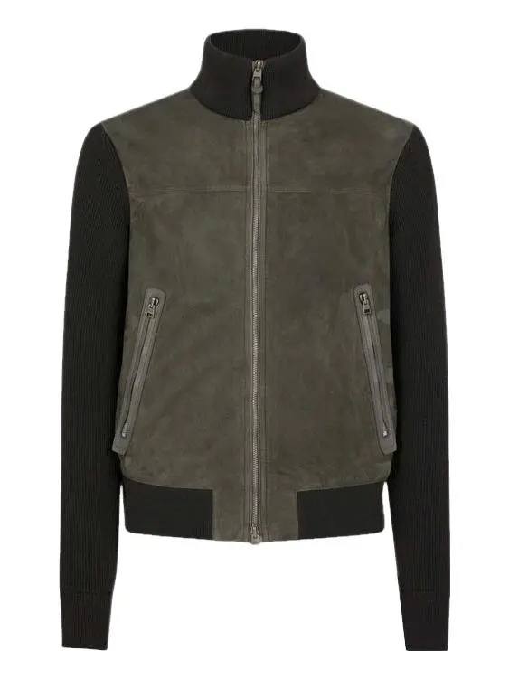 TOM FORD Bomber Jacket - Black