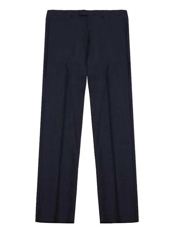 Gucci Tailored Checkered Pants - Navy