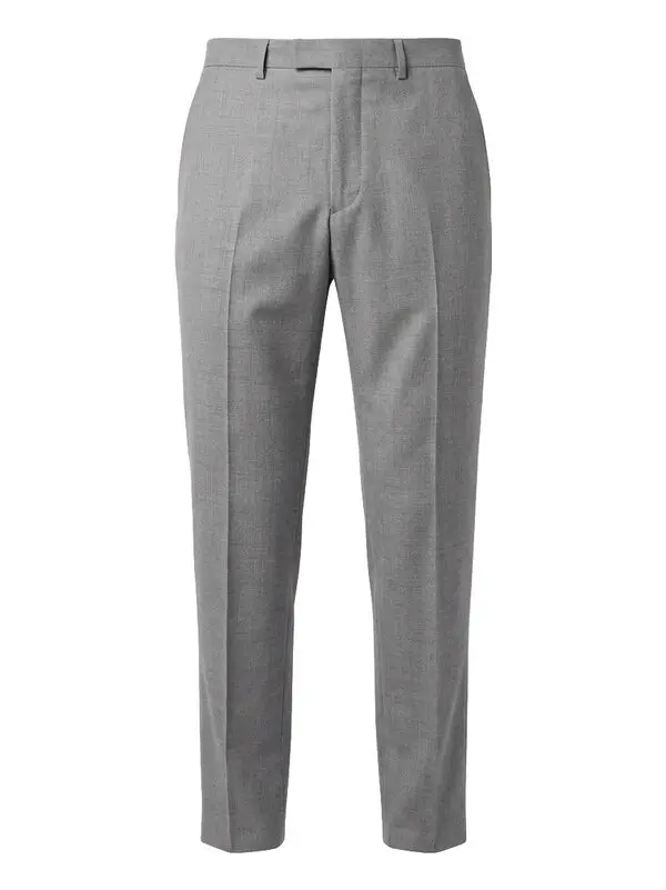 Gucci Tailored Trousers With Pleated Design - Grey