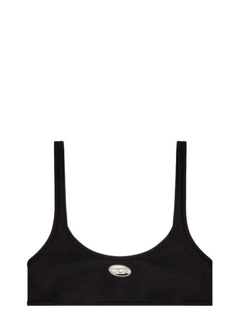 DIESEL® Ut-bra-top-utlt Scoop Neck Bikini Top - Black