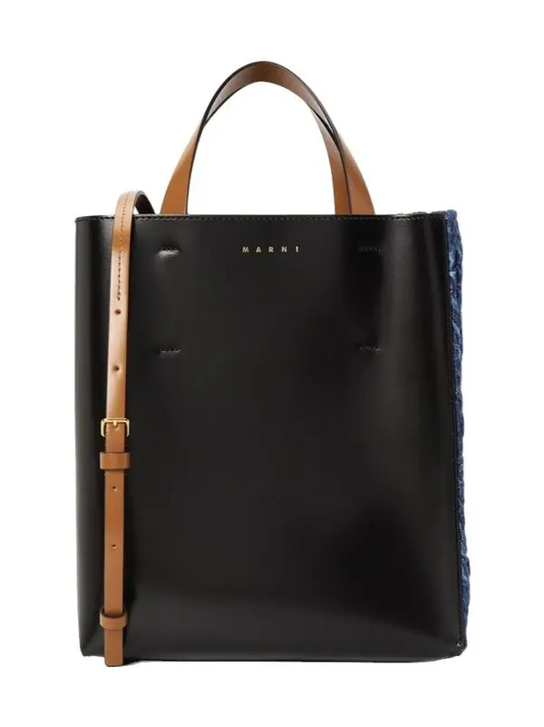 Marni Double-handled Shoulder Bag - Black