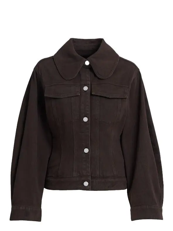 BY MALENE BIRGER Villies Denim Jacket - Brown