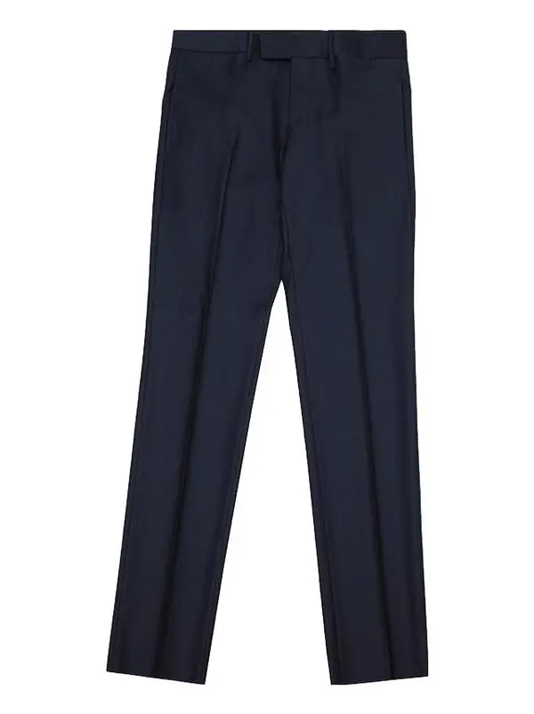 Gucci Tailored Pleated Trouser Suit Pants - Navy