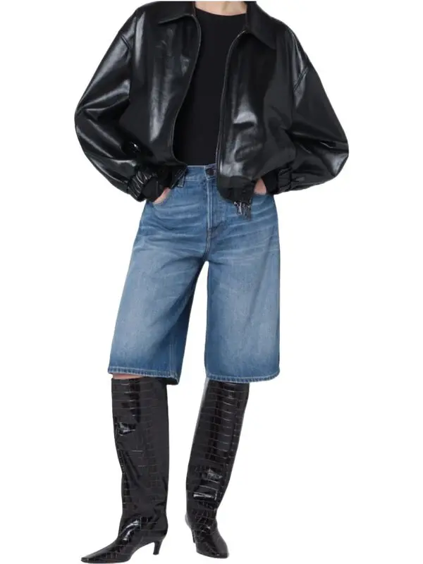 HAIKURE Belt Loop Jeans With Distressed Effect - Blue