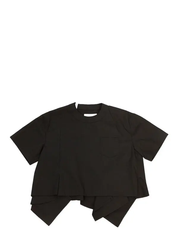Sacai Short Sleeve T-shirt - Black