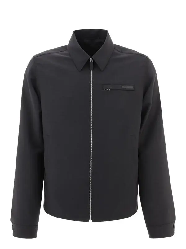 Prada Mohair And Wool Jacket - Black