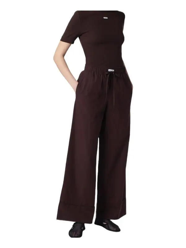 ENTIRE STUDIOS Wide-leg Casual Pants - Brown