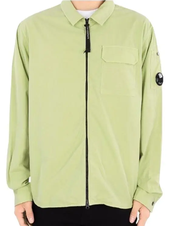C.P. COMPANY Long Sleeve Casual Jacket - Yellow