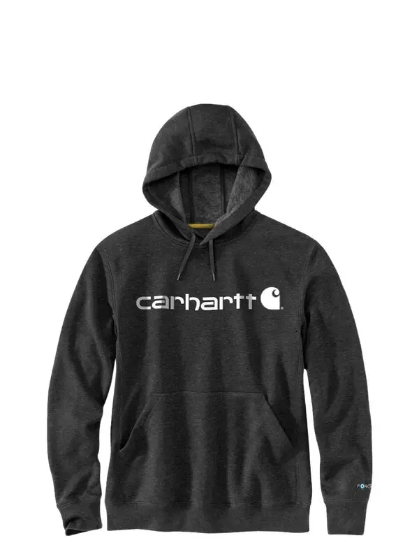 Carhartt Force Delmont Signature Graphic Hooded Sweatshirt - Black