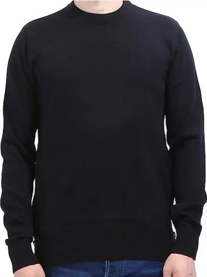 Balmain Long Sleeve Ribbed Sweater With Zip Detail - Black