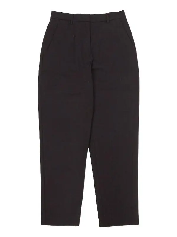 Max Mara Tailored Trousers With Belt Loops - Black