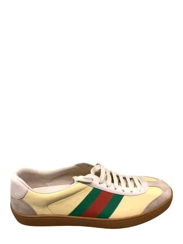 Gucci Webbing Low-top Sneakers - Nude