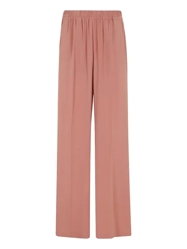 Seventy Elastic Waist Casual Pants - Pink