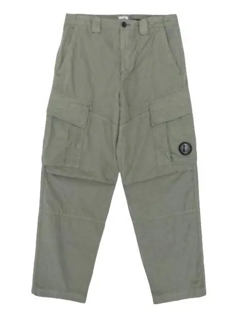 C.P. COMPANY Lens Detail Cargo Pants - Agave Green