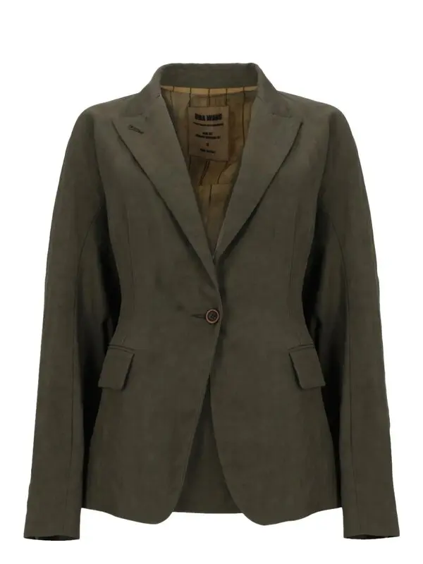 UMA WANG Long Sleeve Blazer - Black