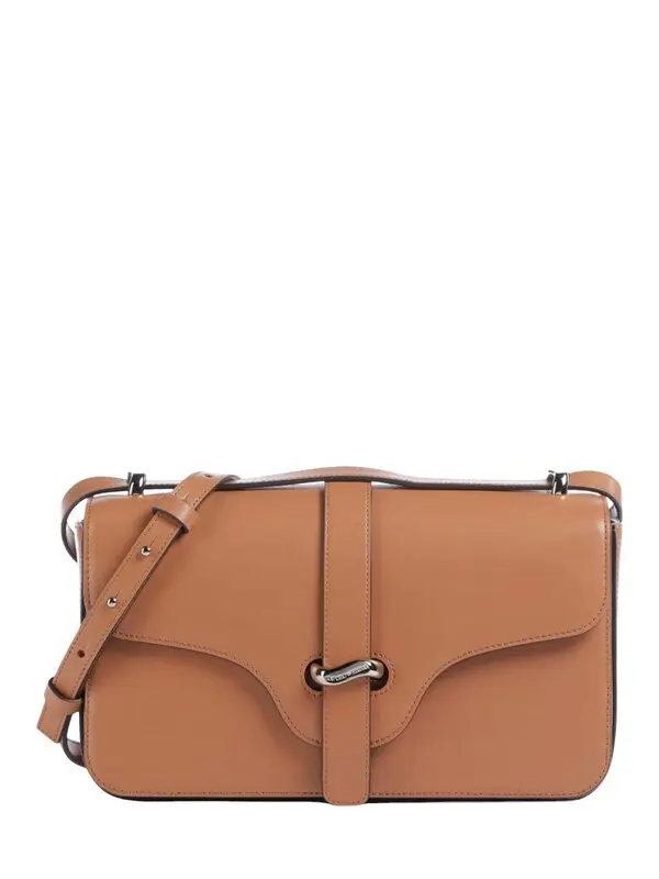 Emporio Armani Flap Shoulder Bag - Brown