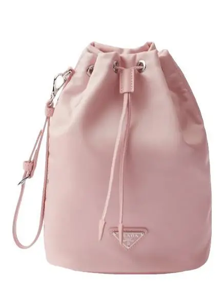 Prada Drawstring Handbag - Peach