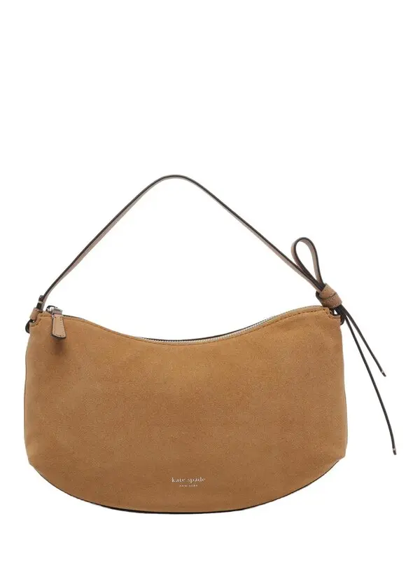 Kate Spade New York Suede Shoulder Bag - Garden Soil