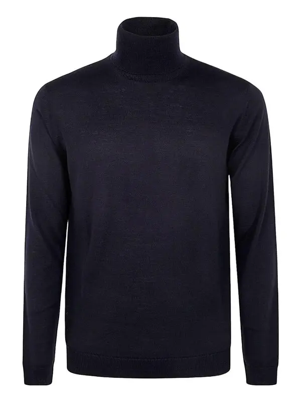 ROBERTO COLLINA Turtleneck Sweater - Black