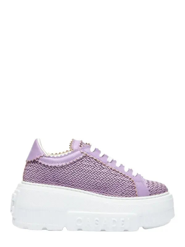 Casadei Nexus Hanoi Platform Low-top Sneakers - Lavender
