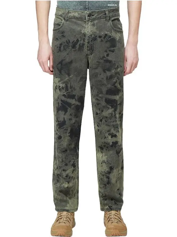 Eckhaus Latta Printed Jeans - Black