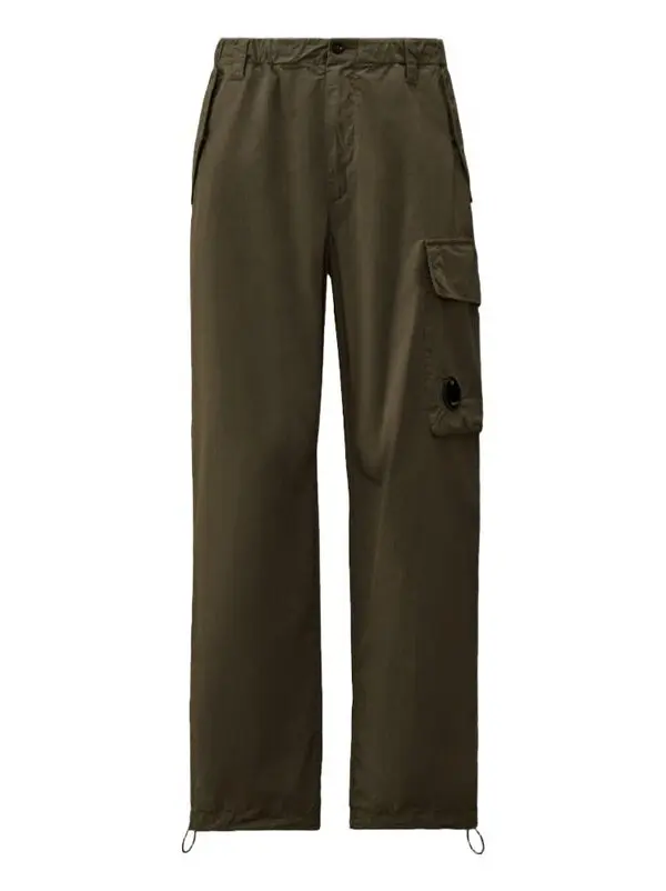 C.P. COMPANY Cargo Pants With Lens Detail - Gunmetal Grey