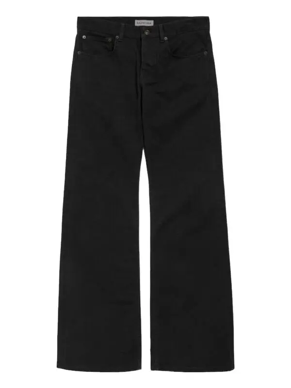 Balenciaga Relaxed Fit Jeans - Black