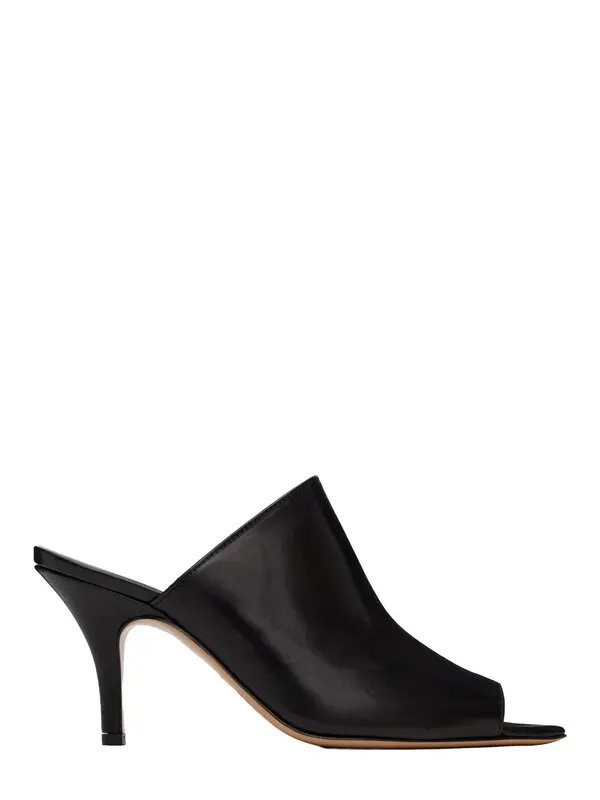 MAISON MARGIELA Open-toe Sculptural Heel Sandals - Black