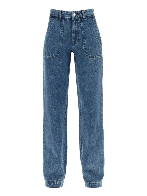 A.p.c. Seaside High-waist Flared Jeans - Blue