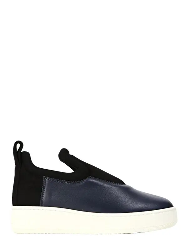 Celine Round Toe Sneakers - Navy Blue/black