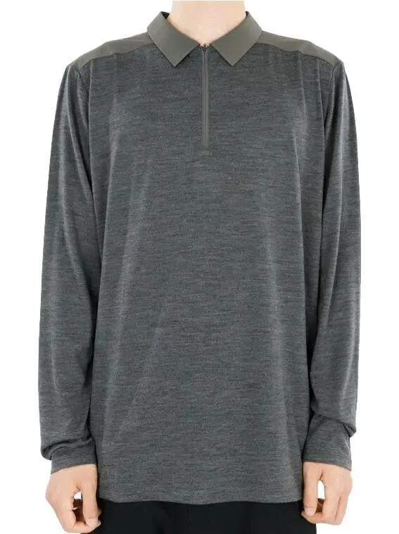 Veilance Frame Polo Shirt - Black