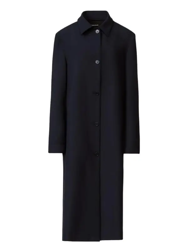 Fabiana Filippi Long-sleeved Coat - Black