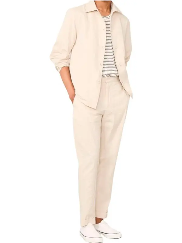 Officine Générale Long-sleeve Button-fastening Shirt - Cream