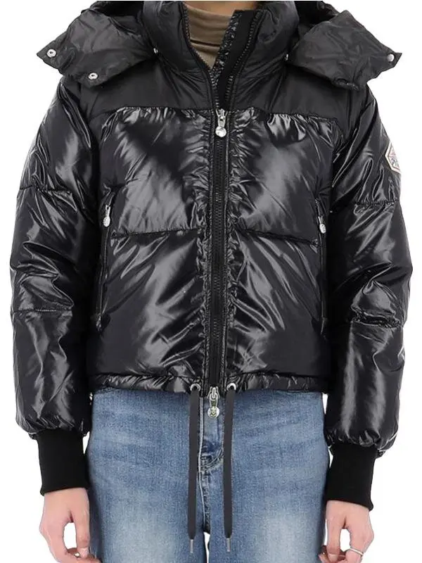 Pyrenex Hooded Down Jacket - Black