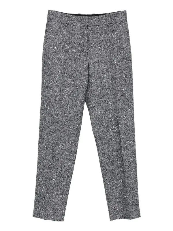 Ermanno Scervino Tailored Pleated Trousers - Gray