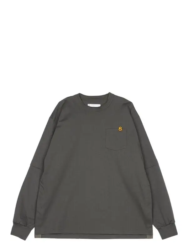 Sacai Long Sleeve T-shirt - Black