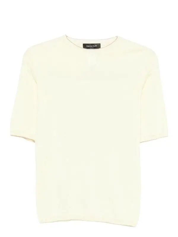 Fabiana Filippi Short Sleeve T-shirt - White