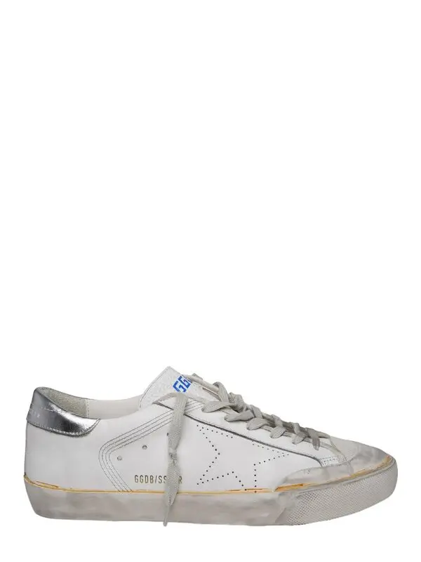 GOLDEN GOOSE Round Toe Tie Fastening Sneakers - Gray