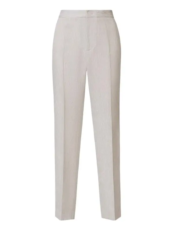 Fabiana Filippi Tailored Straight-leg Trousers - White