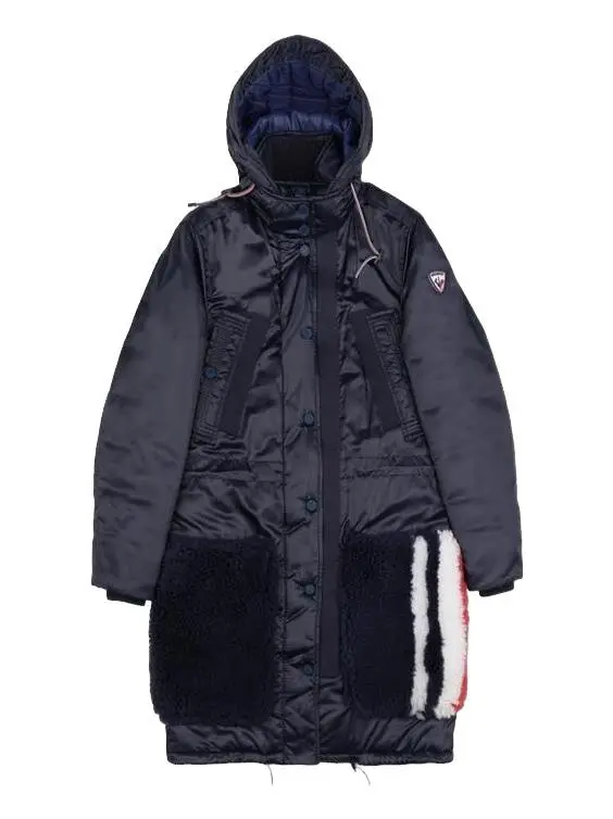 Rossignol Pocket Point Shearling Parka - Navy