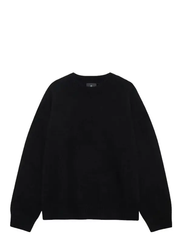 ANINE BING Classic Crew-neck Sweater - Black