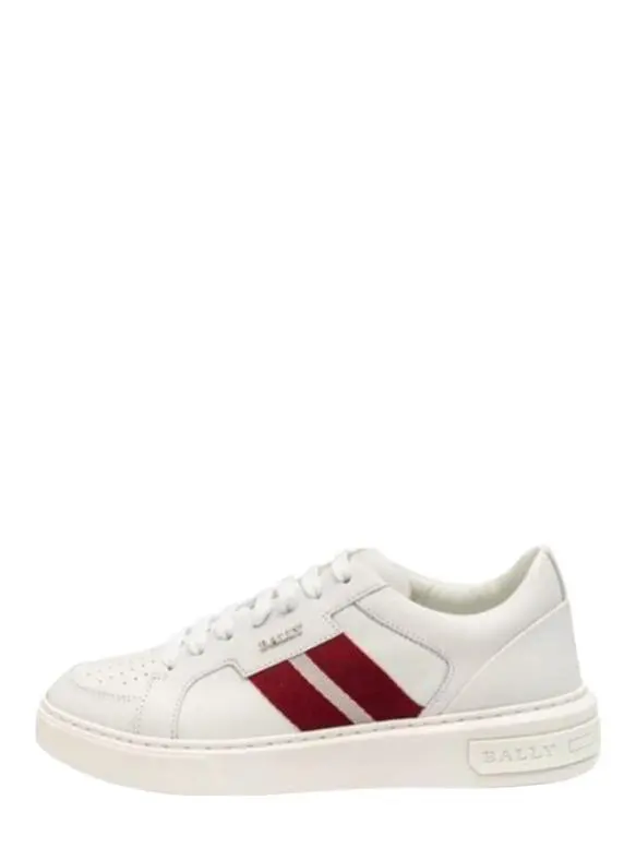 Bally Lace-up Sneakers With Brand Logo Detailing - White