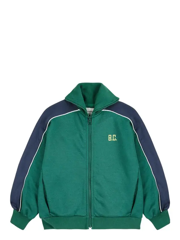 BOBO CHOSES Track Jacket With Embroidered Detail - Green