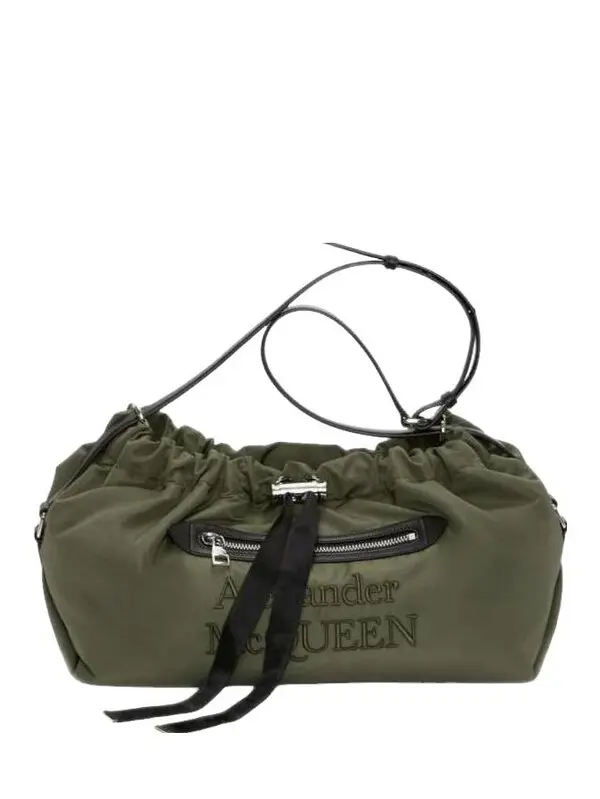 Alexander McQueen The Bundle Shoulder Bag - Green