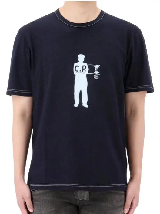 C.P. COMPANY Short-sleeved T-shirt - Black